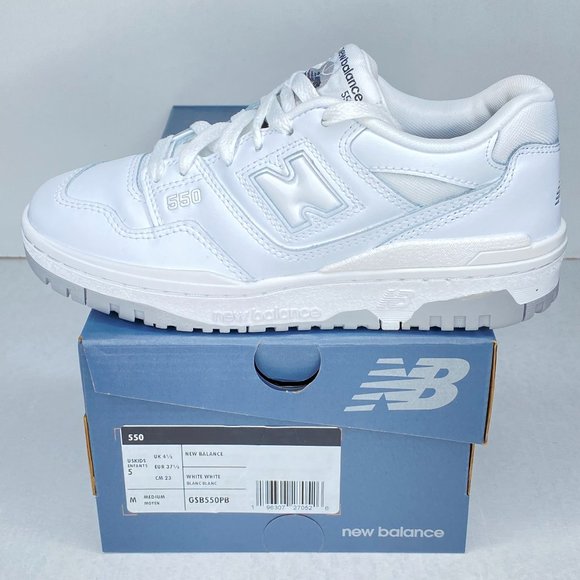 New Balance | Shoes | New Balance 55 White Grey | Poshmark